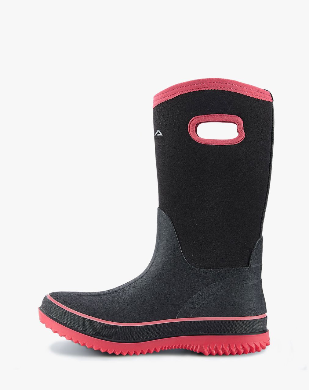 Black Women's Mid-Calf Barn Boots | HISEA