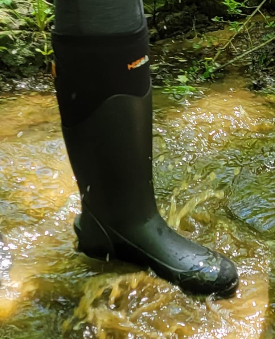 Men's Rubber Working Boots with EVA Midsoles | HISEA