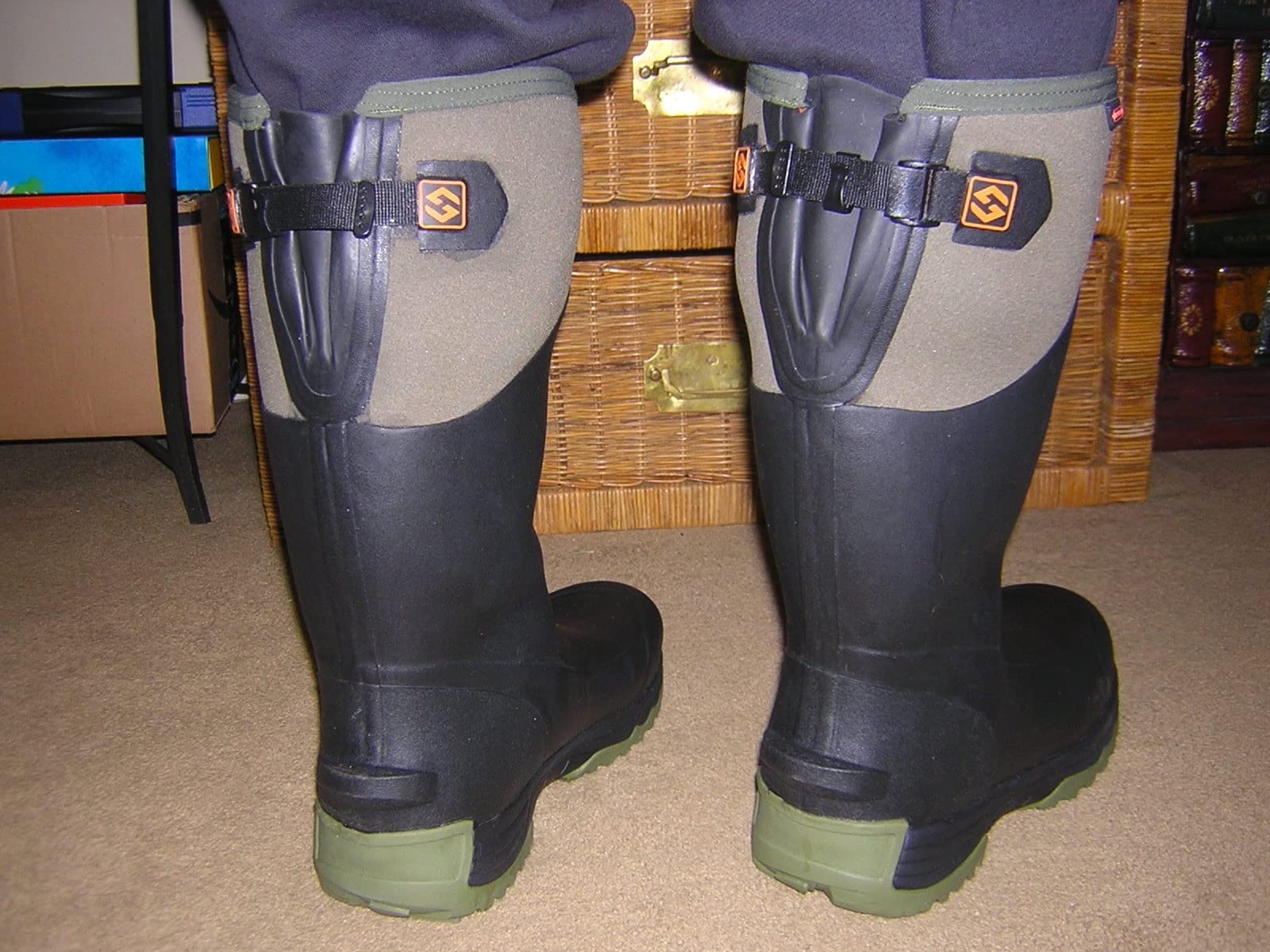 Men's Rubber Working Boots with EVA Midsoles | HISEA